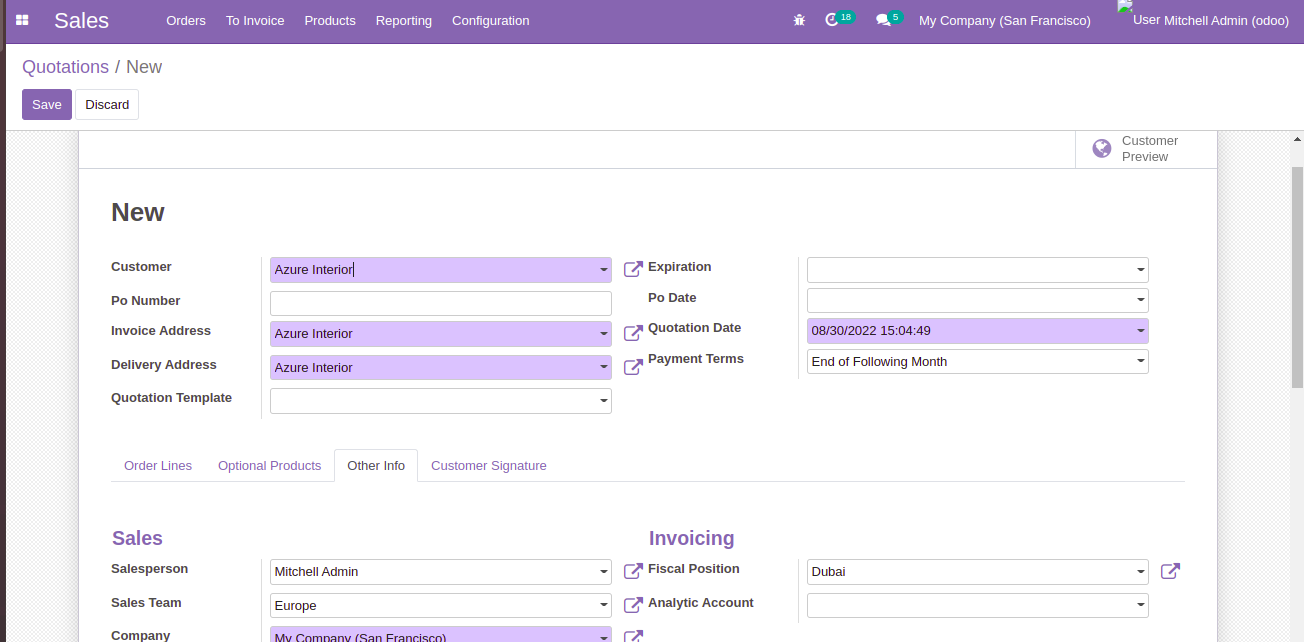 How To Configure Fiscal Position In Odoo 14 – Enzapps IT Solution-