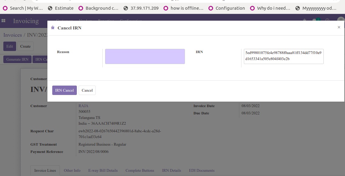 E-Invoice in odoo14 – Enzapps IT Solution-